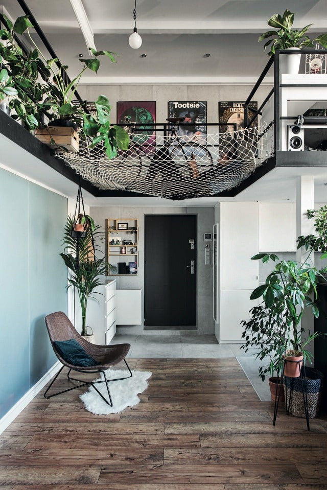 12 Inspirasi Desain untuk Loft dengan Atap Tinggi