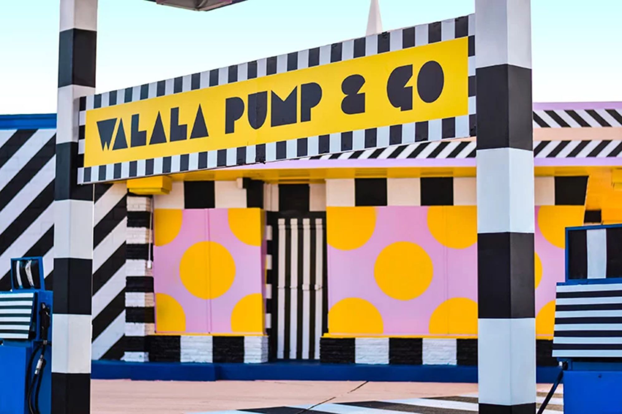 Walala Pump & Go, Instalasi Baru Karya Camille Walala