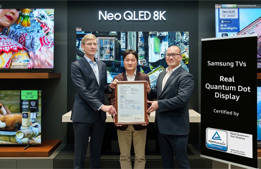 Samsung QLED Resmi Tersertifikasi Real Quantum Dot Display
